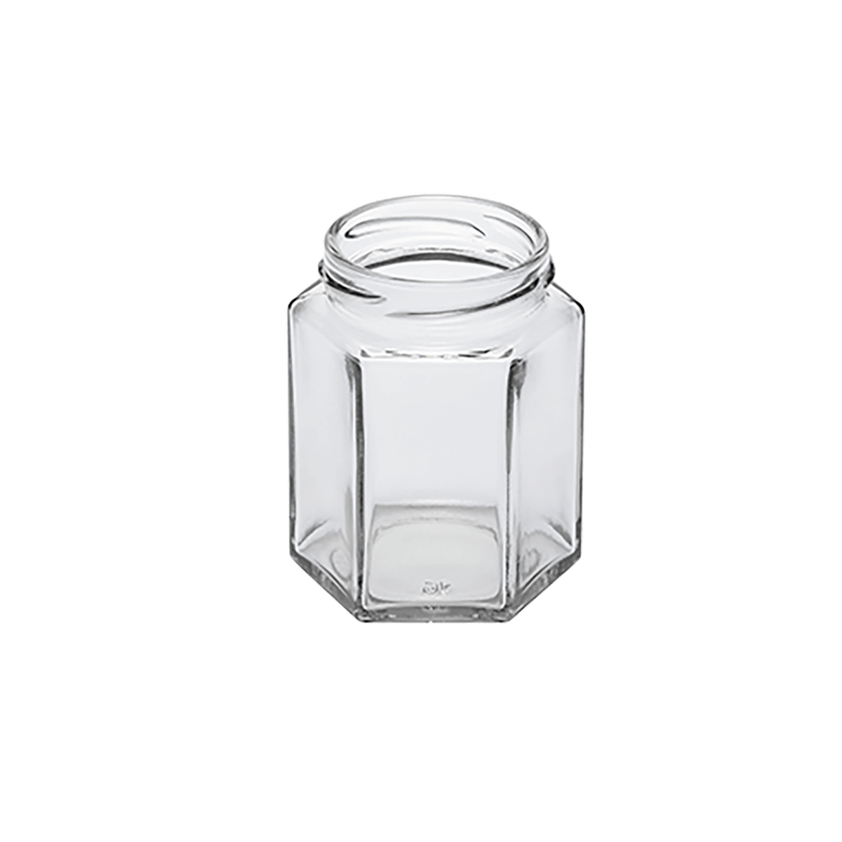 Hexagonal Glass Jar (65ml) - Hwahsia Glass Co., Ltd.